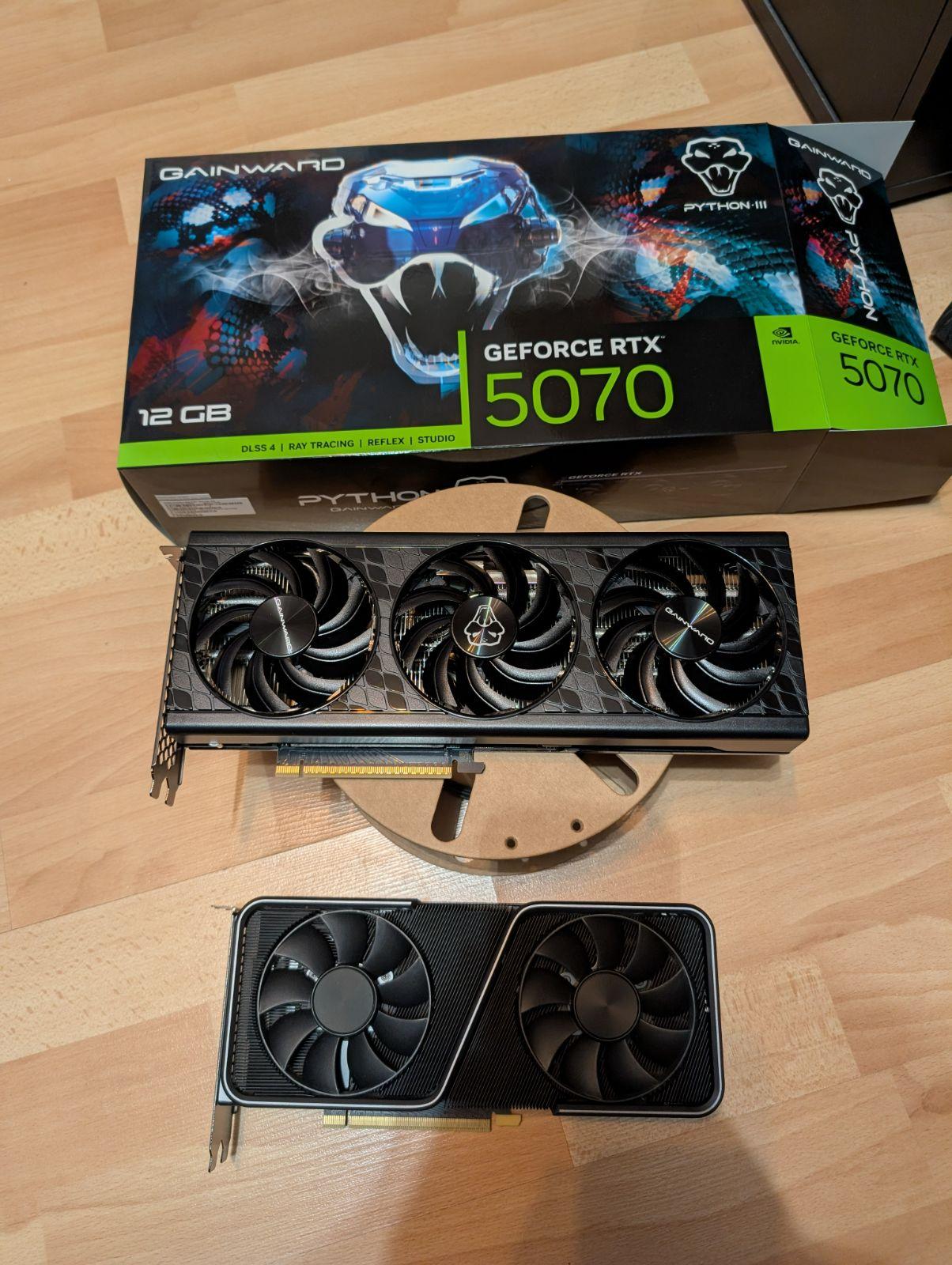 Gainward GeForce RTX 5070 Python III - Graphics card - LDLC