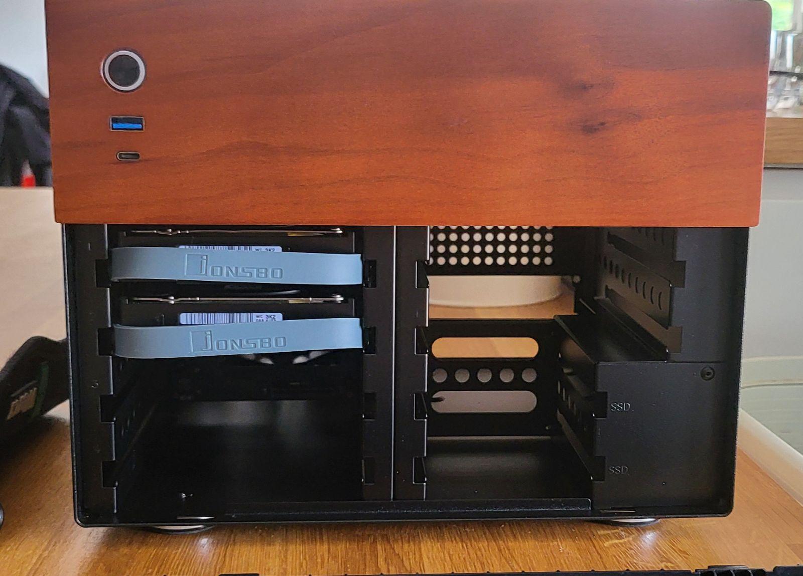 Jonsbo N4 Black - PC cases - LDLC